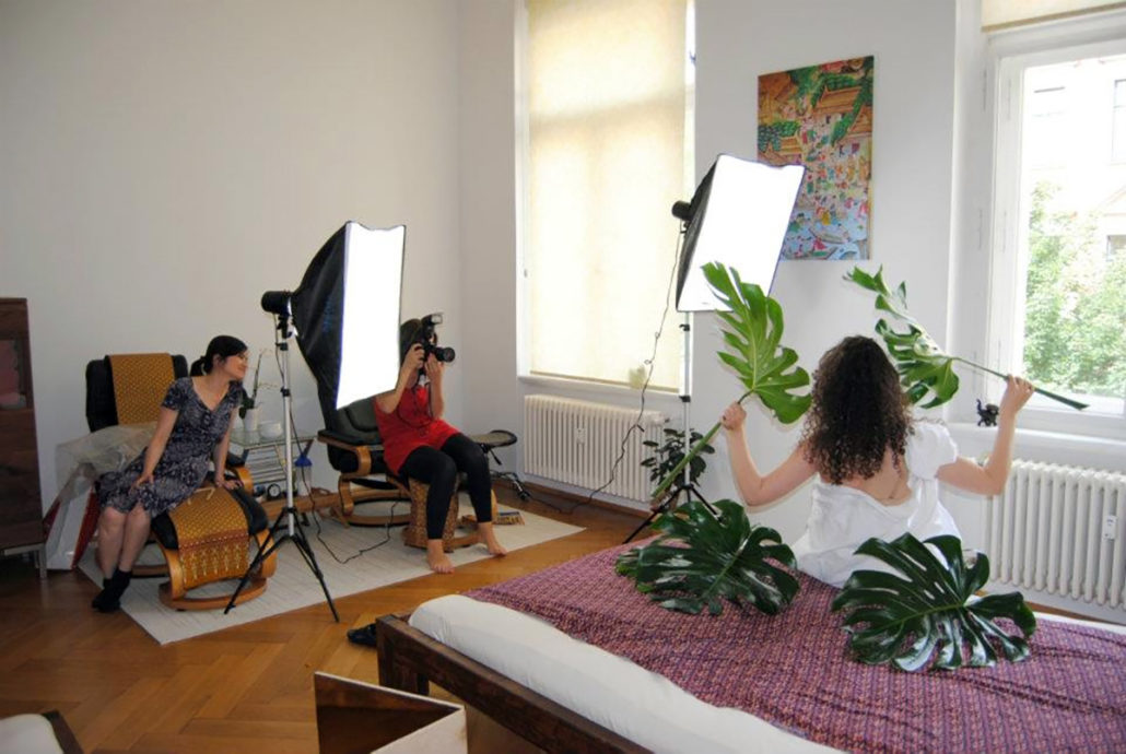 Fotoshooting im mantaTHAI - mantaTHAI Massagen